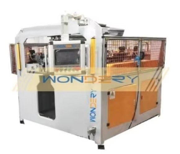 Servo Type Plastic Tank Crimping Machine with 1050mm Core Height and ...